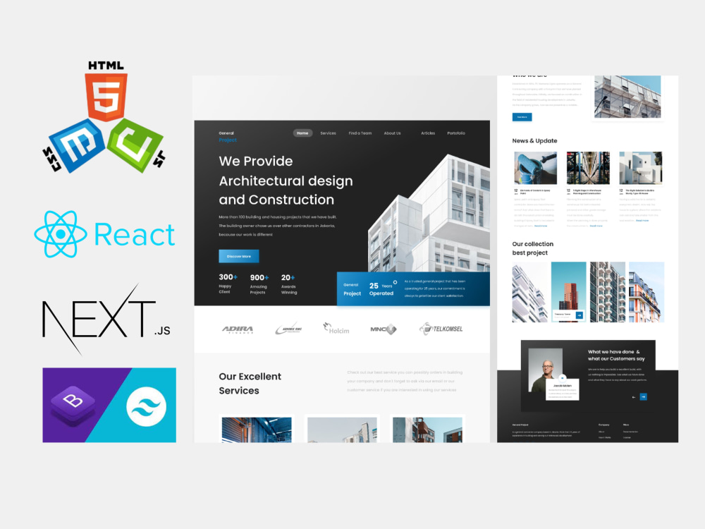 Website Developer for your Business | HTML, CSS, JS, React, Next.js ...