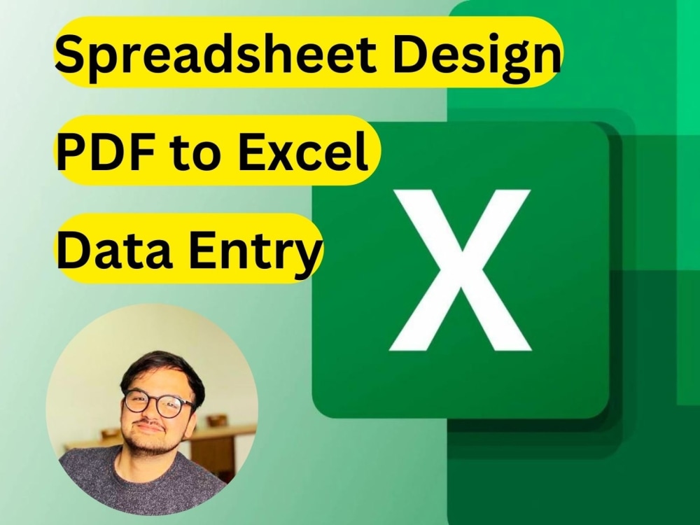 Quick Data Entry and Turning PDFs into Spreadsheets | Upwork