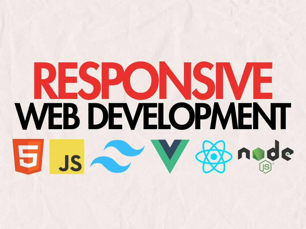 A responsive website with Vue, React, Next | Upwork