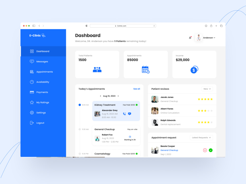 Responsive website UI/UX or dashboard design in Figma | Upwork
