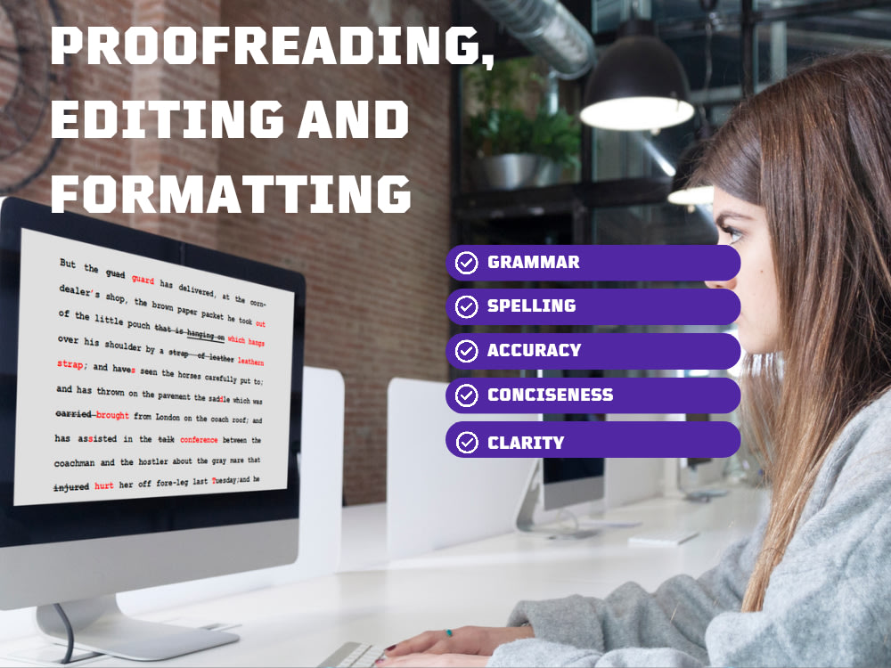 Professional proofreading and formatting of your documents | Upwork