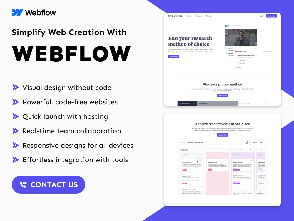 Pro-level UI/UX Design: Stunning Interfaces on Webflow Await You! | Upwork