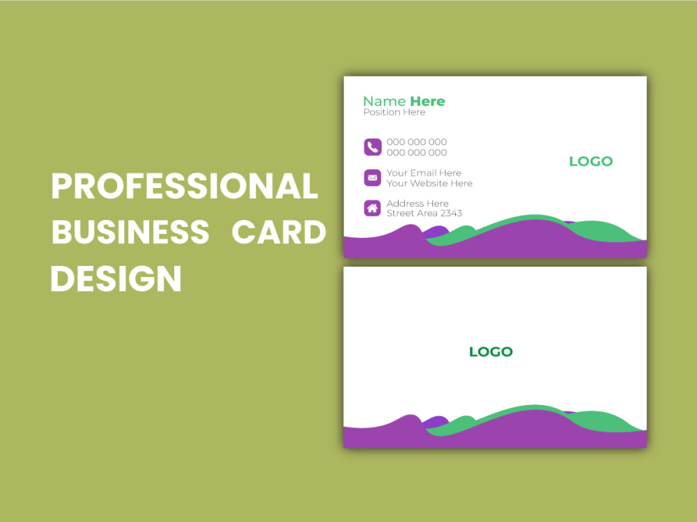 Professional Visiting Card Design | Upwork