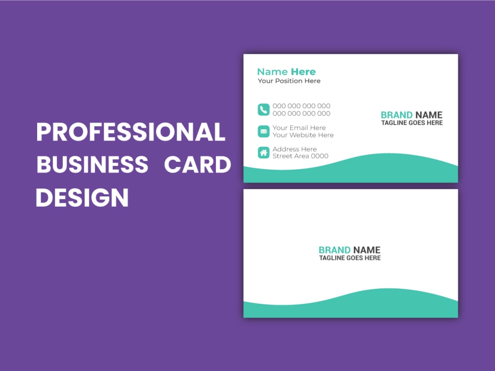 Professional Visiting Card Design | Upwork