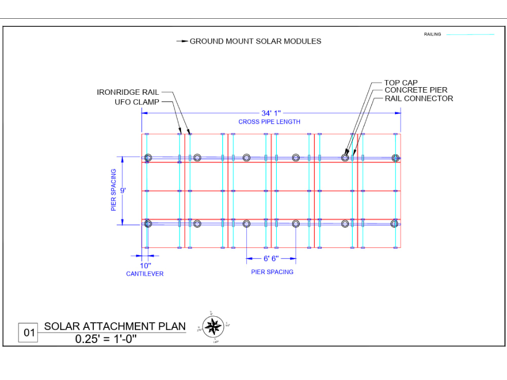 Solar PV permit plans set AutoCad/Helioscope,PVsyst,Aurora Solar ...