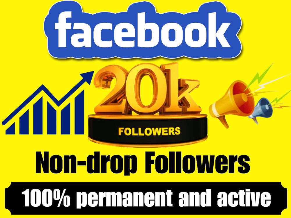 HQ Facebook page or Profile Followers | Facebook marketing & Promotion ...