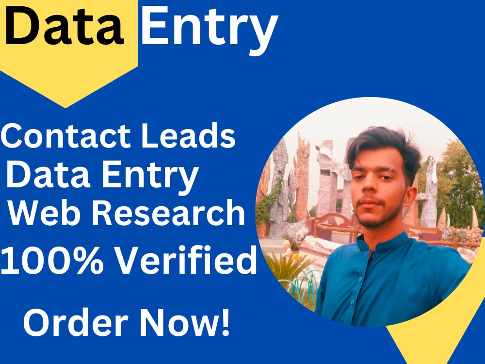 Data Entry, Data Analysis, B2B Leads, Leads Generation | Upwork