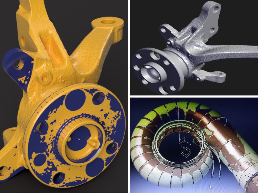 CAD reverse engineering from 3D scan, obj, stl into 3D Solid CAD Model | Upwork