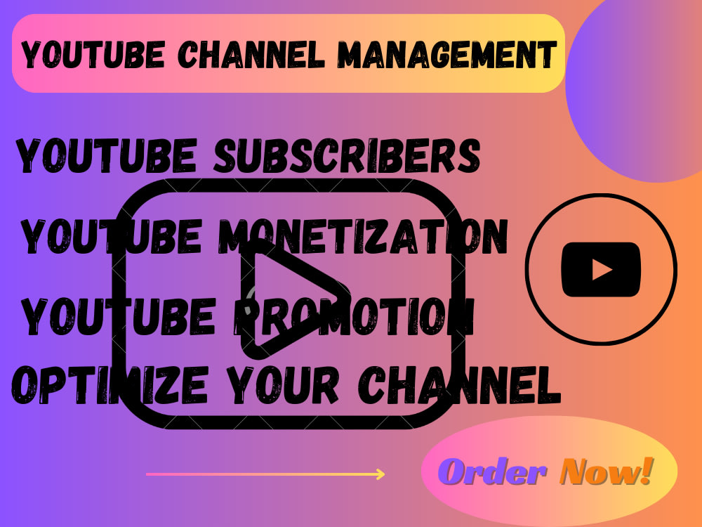 A certified YouTube channel manager with promotion and monetization ...