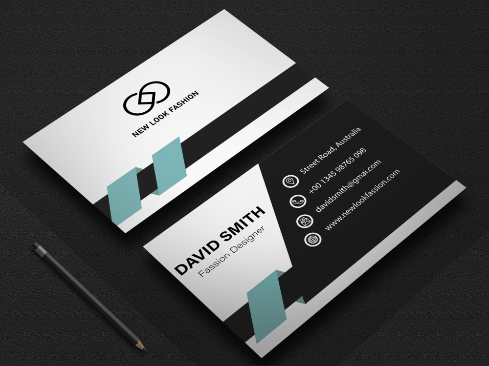 A design professional business card with qr code | Upwork