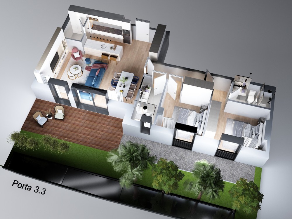 Ultra-Realistic 3D Floor Plan Render | Upwork