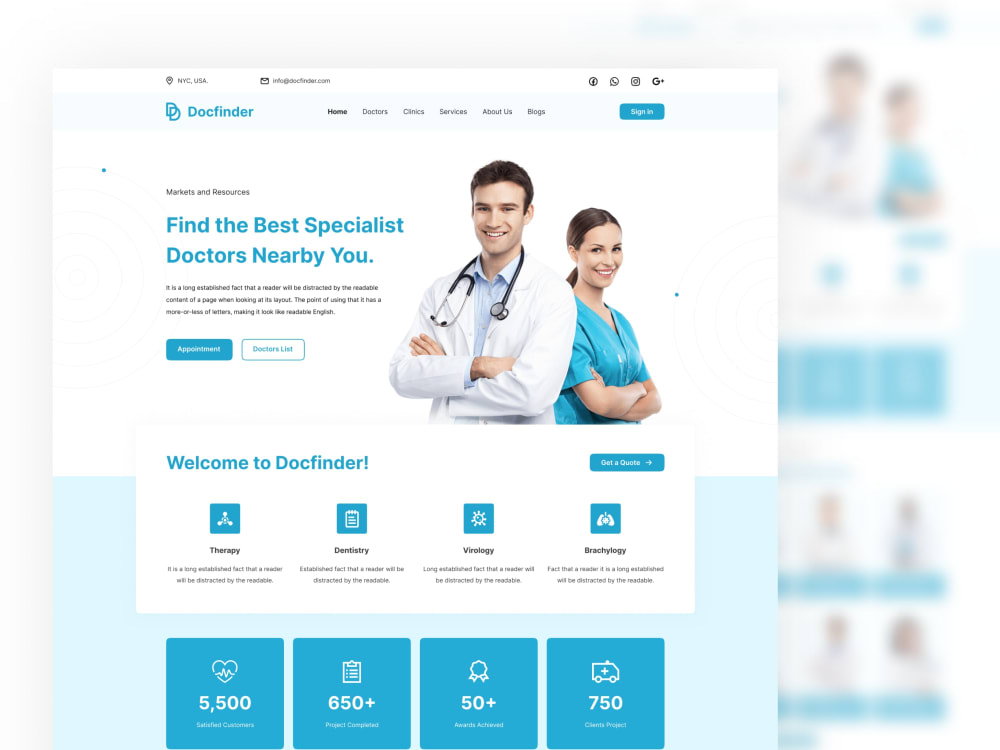 Modern and responsive website for your business | HTML | CSS | JavaScript. | Upwork