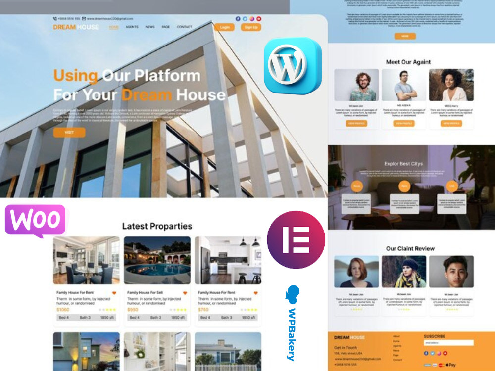 Modern and responsive website for your business | HTML | CSS | JavaScript. | Upwork