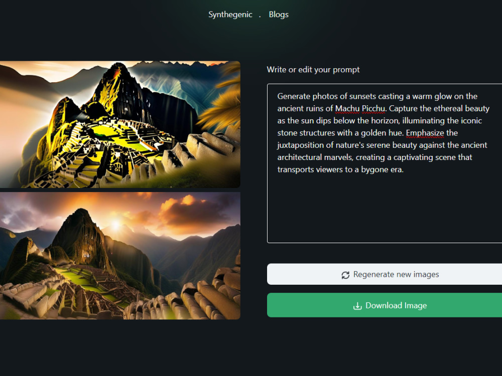 Generative AI web and mobile app | Upwork