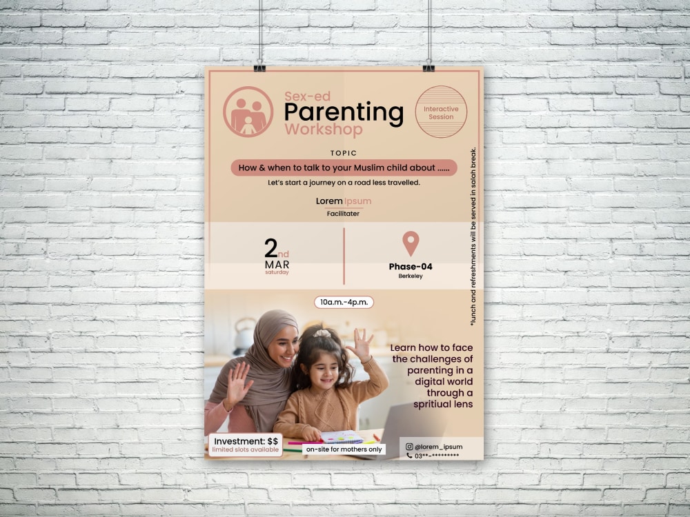 A fantastic poster for your event | Upwork