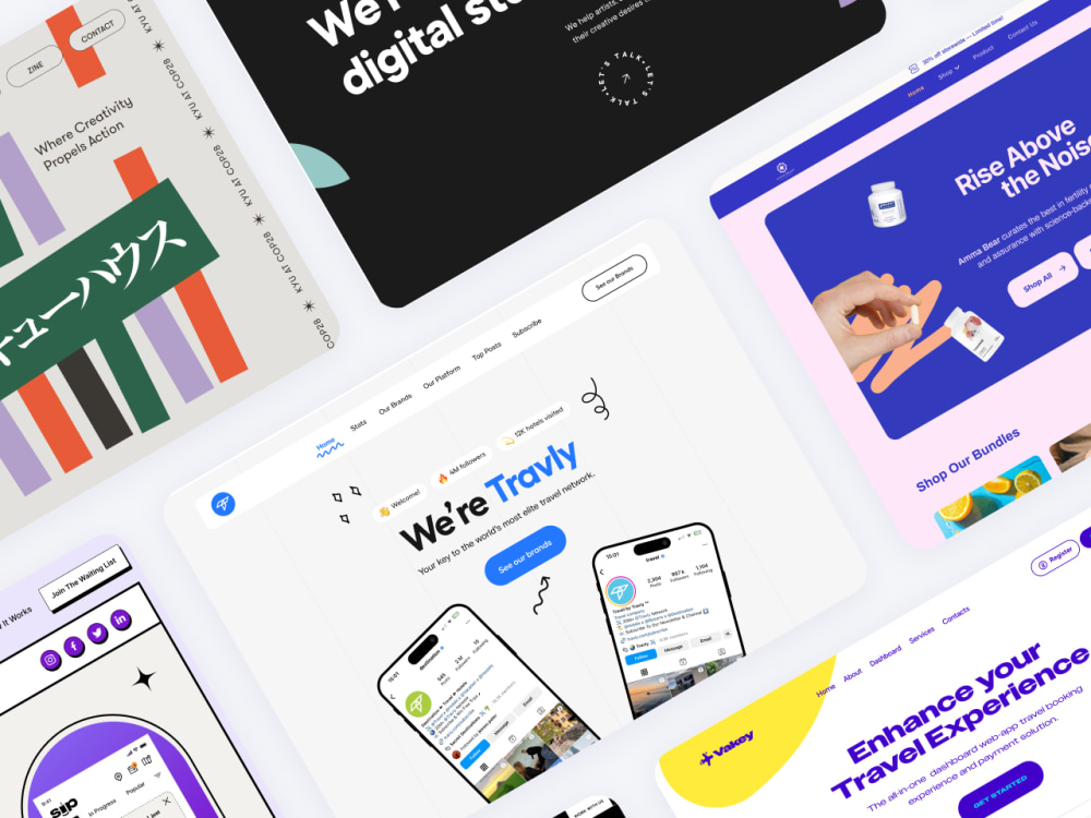 An Innovative and Modern Website Design in Figma | Upwork