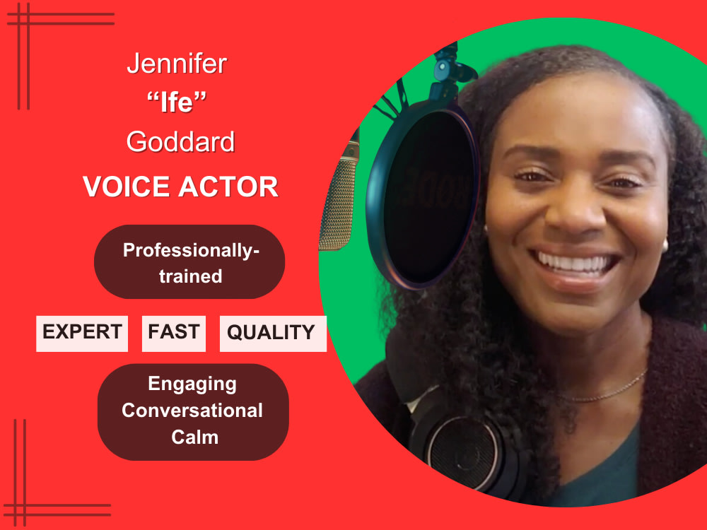 A professional, American female voice over in 24hrs | Upwork