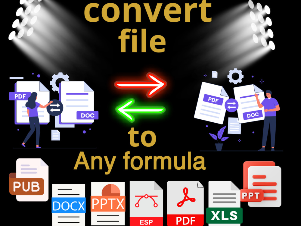 24/7 File Conversion Service | We Convert Any File, Any Time | Upwork