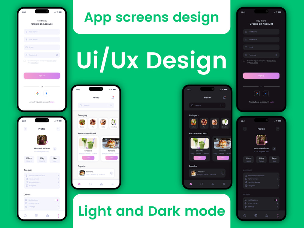 Responsive website, App or landing page UI/UX design | Figma | Prototyping. | Upwork