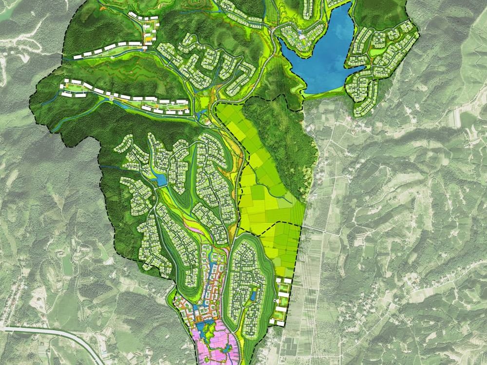 An extremely high quality and tasteful master plan rendering | Upwork