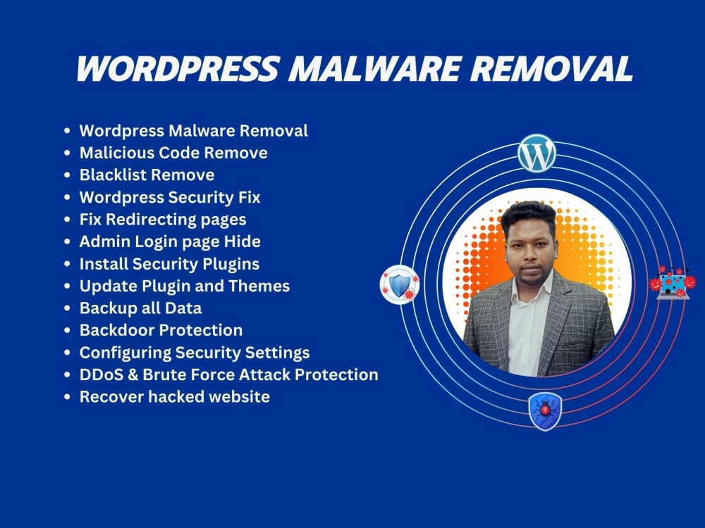 Remove wordpress malware and fix wordpress security | Upwork