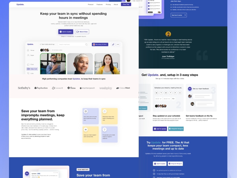 Responsive Website & Landing Page design in Figma | Webflow / Framer | Upwork