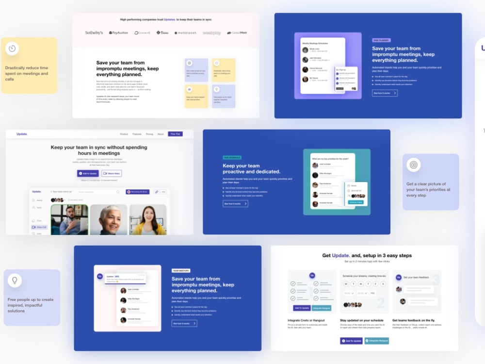 Responsive Website & Landing Page design in Figma | Webflow / Framer | Upwork