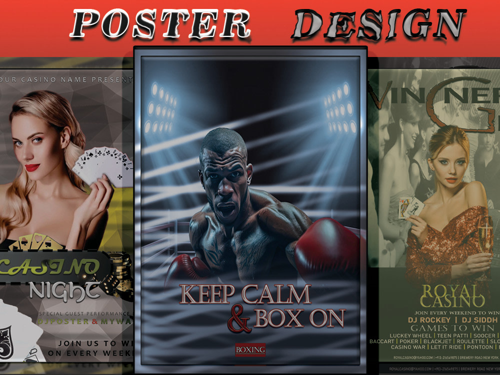 An Eye-Catching Poster Design within 6 Hours. | Upwork