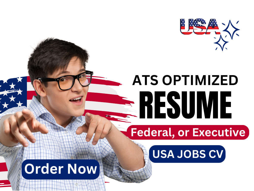 Federal resume for USA jobs, military, KSA, government resume, cover ...