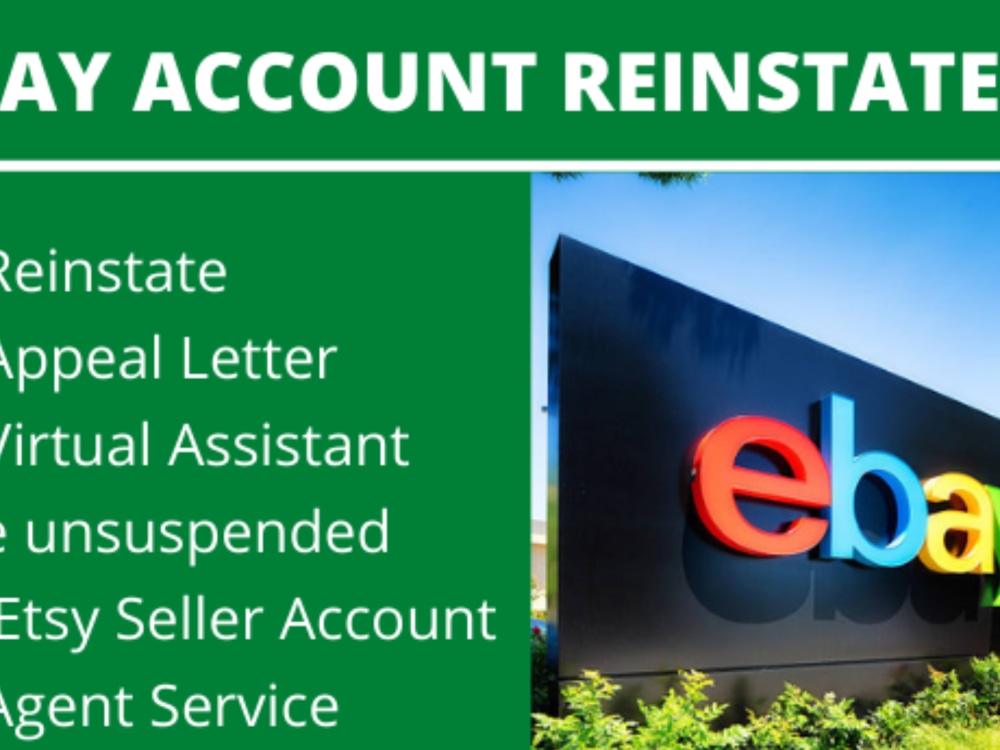 Ebay account restriction reinstatement service | Upwork
