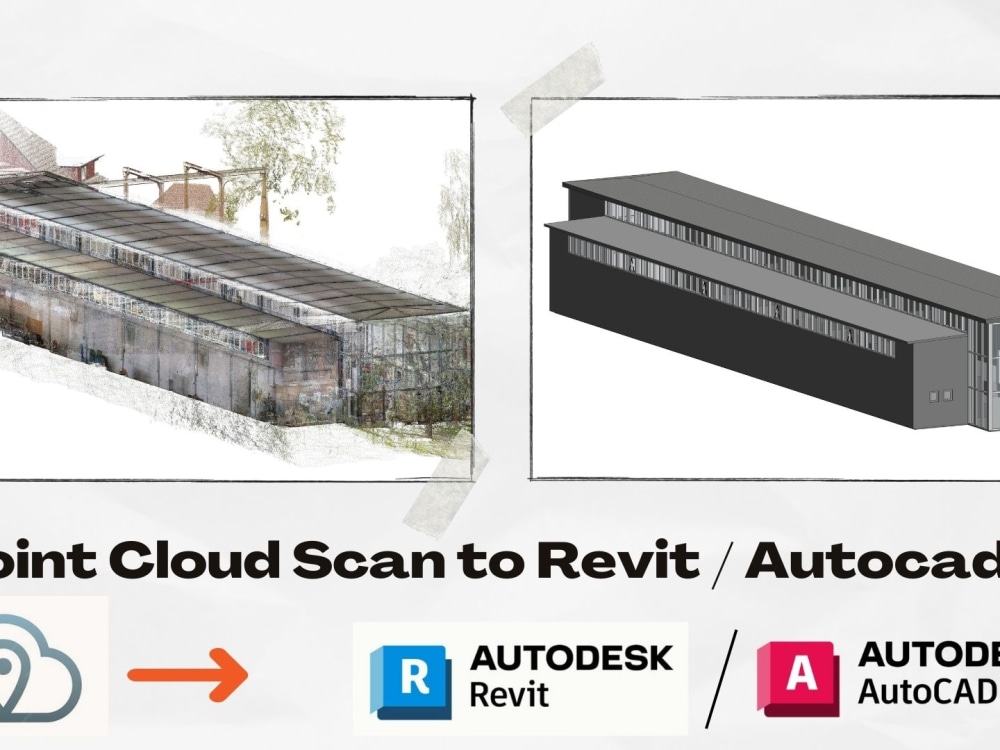 A Revit 3D BIM Model /Autocad From Point Cloud Scan | Upwork