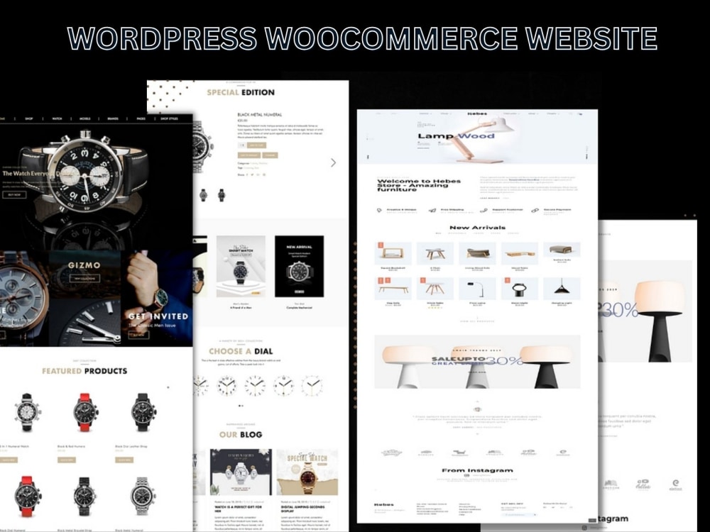 Design Wordpress Woocommerce Or Ecommerce Website Upwork