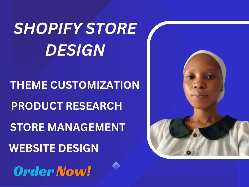 Custom Shopify Store Design Solutions" | Upwork