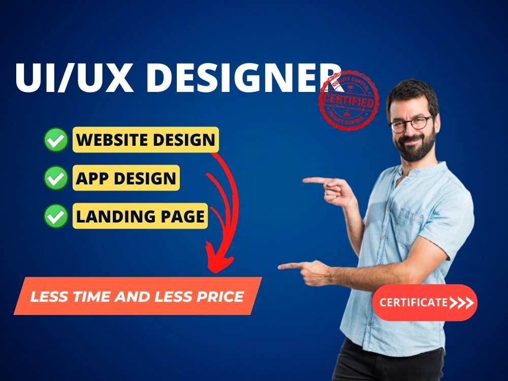 A top-notch mobile app UI UX, website UI UX, and landing page design ...
