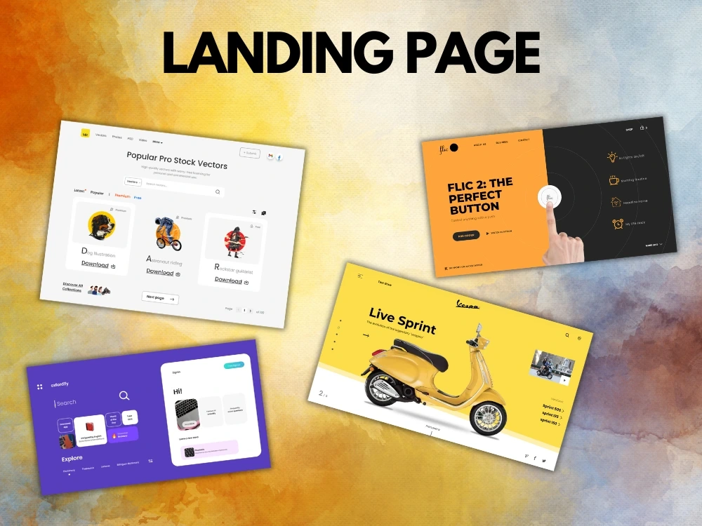 A top-notch mobile app UI UX, website UI UX, and landing page design ...