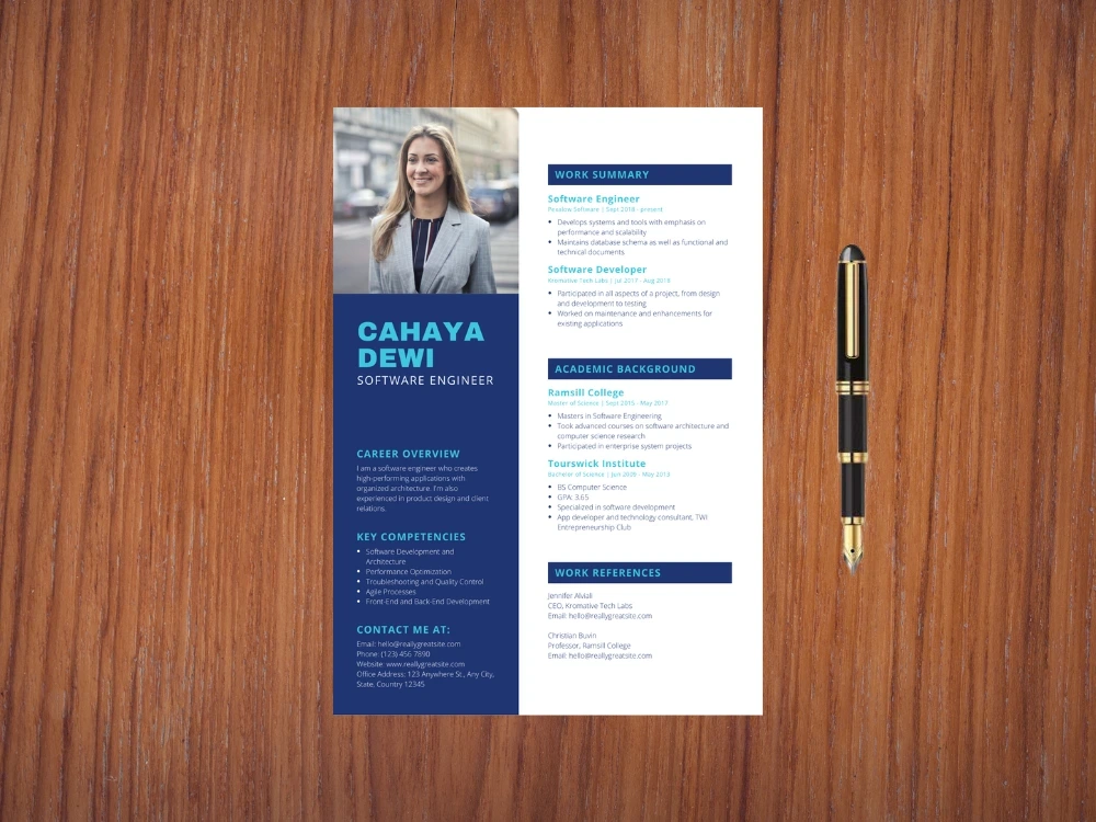 Resume rewrite, resume design and cover letter | Upwork