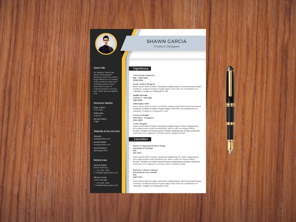 Resume rewrite, resume design and cover letter | Upwork