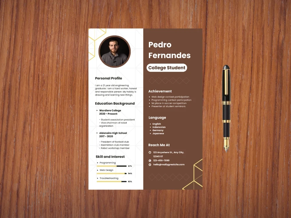 Resume rewrite, resume design and cover letter | Upwork