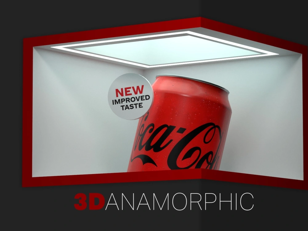 3D Anamorphic Billboard Animation | Upwork