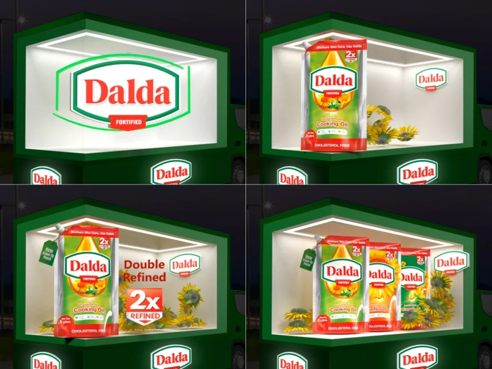 3D Anamorphic Billboard Animation | Upwork