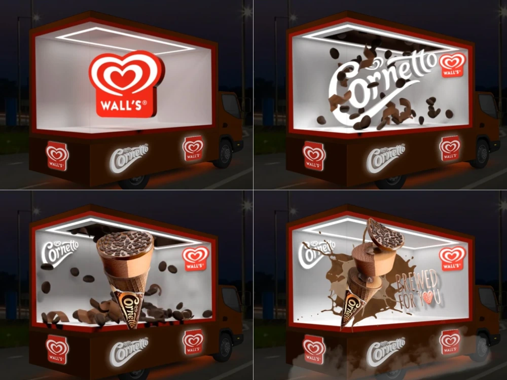 3D Anamorphic Billboard Animation | Upwork