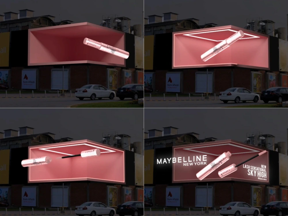 3D Anamorphic Billboard Animation | Upwork