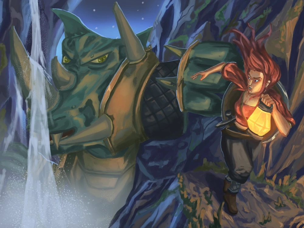 An Illustration for Your Fantasy Book Cover | Upwork