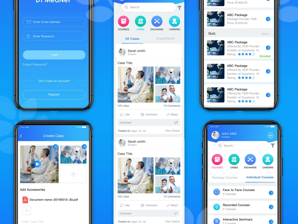 Android Ios Mobile App Designs Upwork