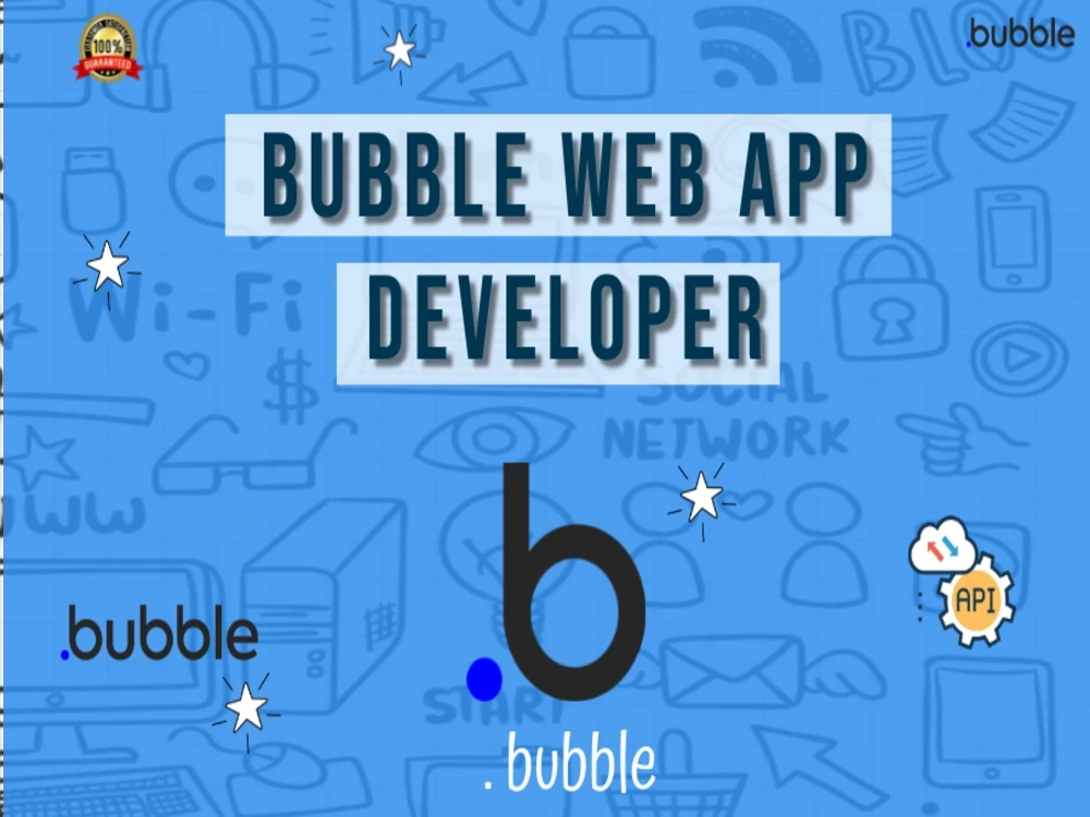 A responsive Bubble Web App, Bubble io App, Bubble Website Design ...