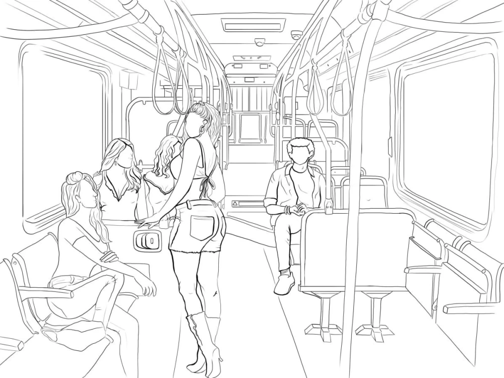 A custom and detailed 2D scene or background for your animation or game ...