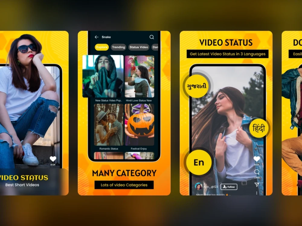 Design awesome app screenshots for the play store and app store | Upwork