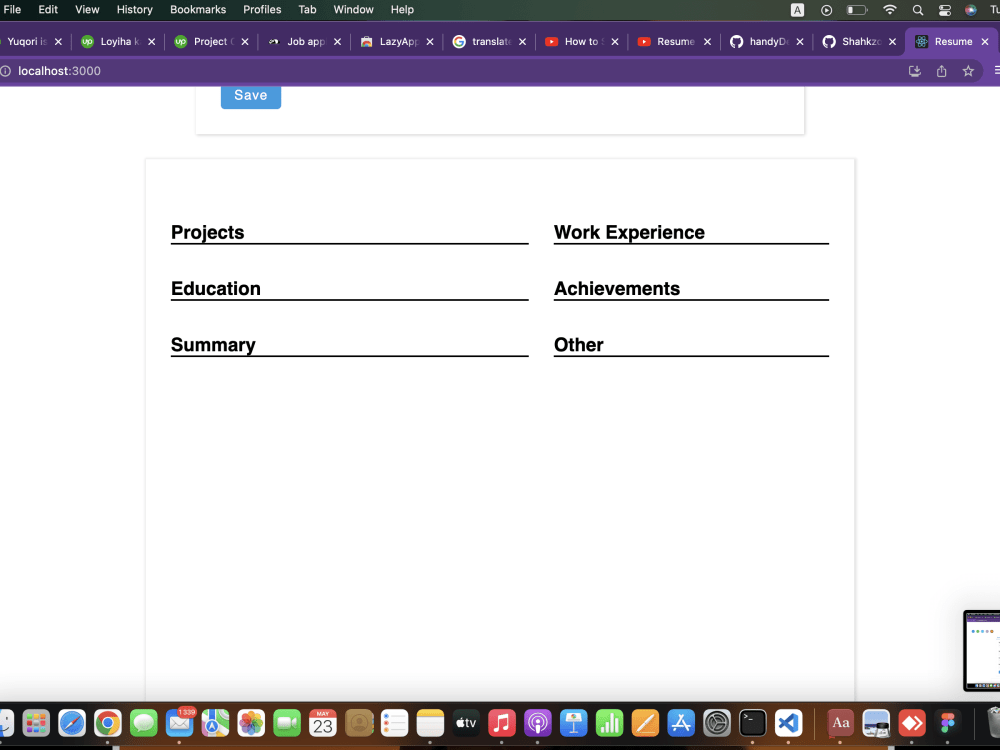 3 Resume Builder with Reactjs | Upwork