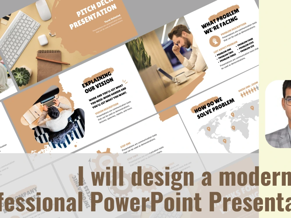 A modern and professional PowerPoint presentation | Upwork