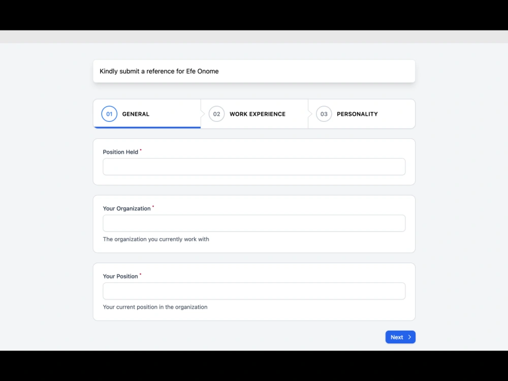 Employee Reference Check Solution Development & Customization | Upwork